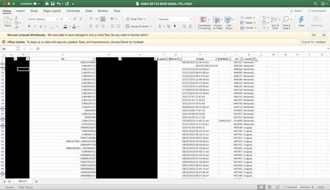 Clean your excel database by Duda40s | Fiverr