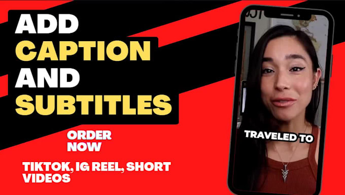 Captions to your social media videos by Dinealaa | Fiverr