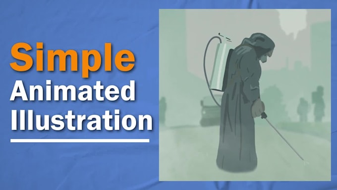 Make simple animated illustrations by Studiomeeser | Fiverr