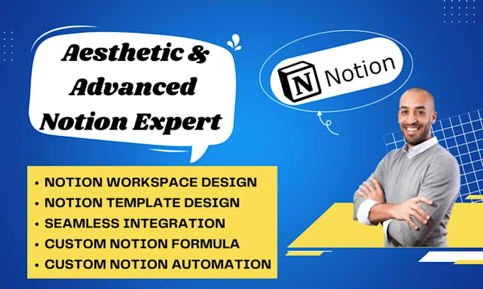Build Ur Custom Advanced Notion Template In Notion Workspace By Hugojido Fiverr