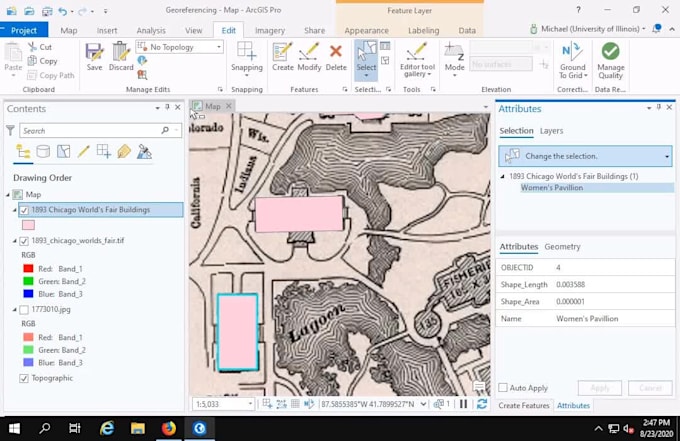 Digitizing and georeferancing with arcgis by Guimaraescosta | Fiverr