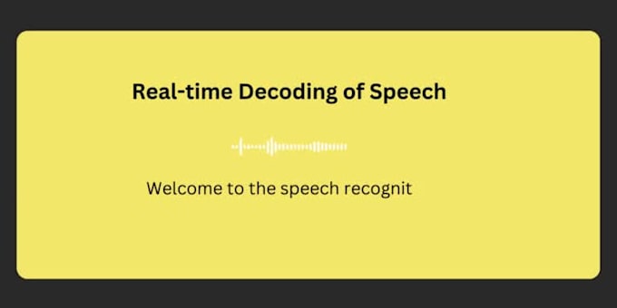 Speech recognition ai transcription solutions by Sajidhameed63 | Fiverr Speech recognition ai transcription solutions by Sajidhameed63 | Fiverr
