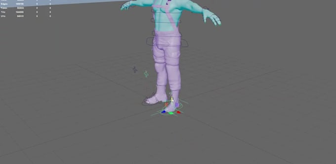 Rig using auto pro rig,3d facial rig,ue5, control rig,body rigging,maya ...
