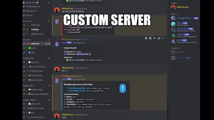 Setup or revamp your discord server by Kevinandreas67 | Fiverr