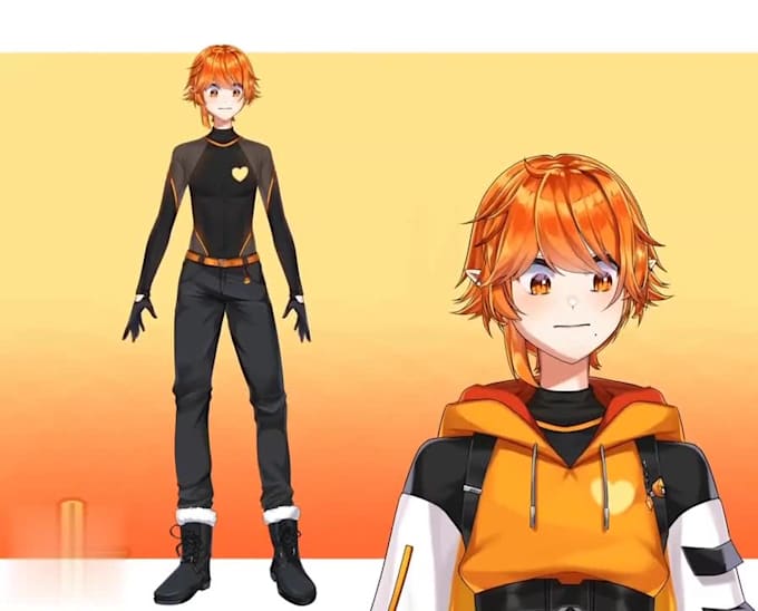 Design and rig 2d vtuber model, live2d vtuber model, 2d vtuber rigging ...