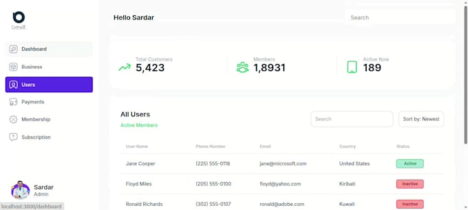 Build pixel perfect react frontend with tailwind and mui by Mumar_hussain | Fiverr