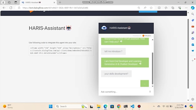 Build conversational chatbot using dialog flow by Harisqureshi725 | Fiverr Build conversational chatbot using dialog flow by Harisqureshi725 | Fiverr