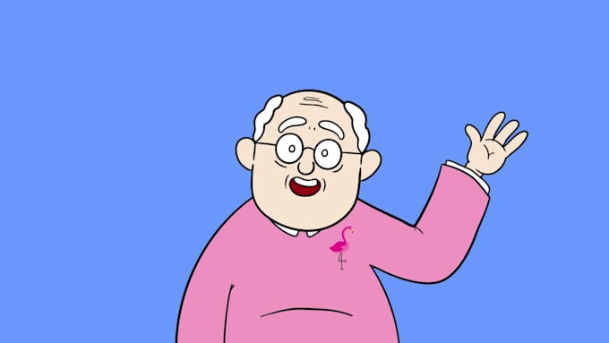 Make an animated video for you saying whatever you want by Georgesays ...