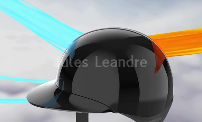 3d cgi product animation 3d industrial video helmet render blender 3d ...