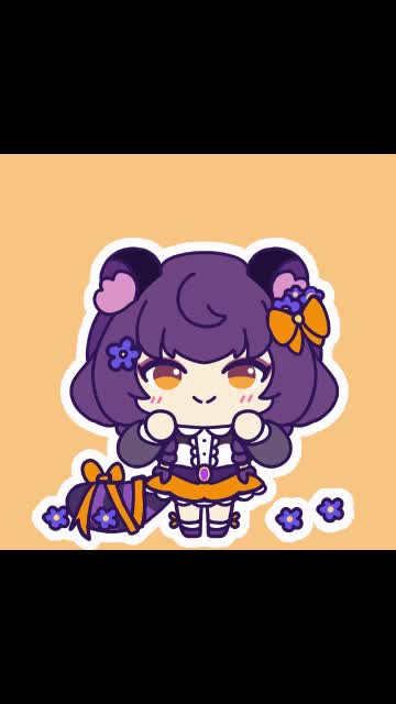 Draw chibi gif or animated emotes by Tofuubear | Fiverr
