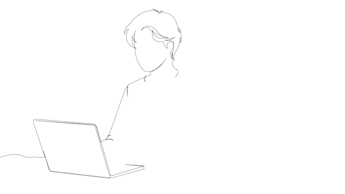 Create a simple line art animation from your image by Afhsquad | Fiverr