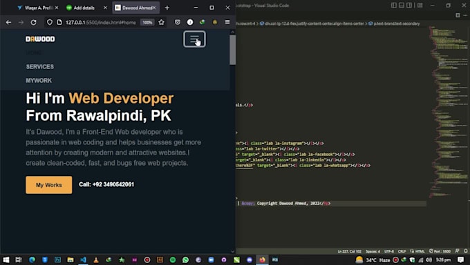 Create responsive website for you by Dawoodahmed671 | Fiverr