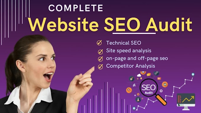 Provide detailed website seo audit report, competitor site analysis by ...