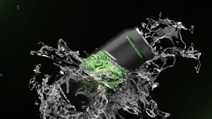 Do 3d beverage animation 3d soda animation 3d can animation 3d bottle ...