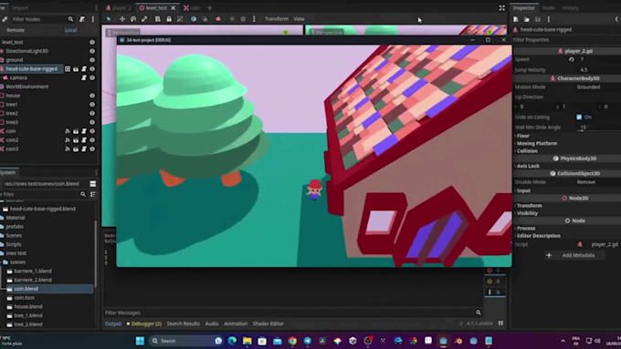 Create a custom 2d or 3d godot game using godot and renpy engine by Olakaso | Fiverr