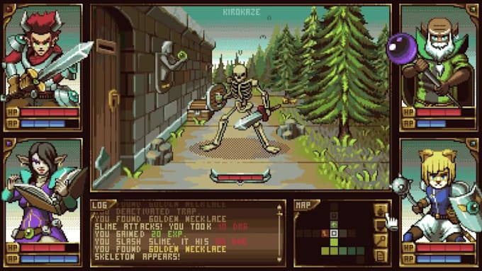 Create pixel art, sprite sheet character game maker rpg parallax pfp ...