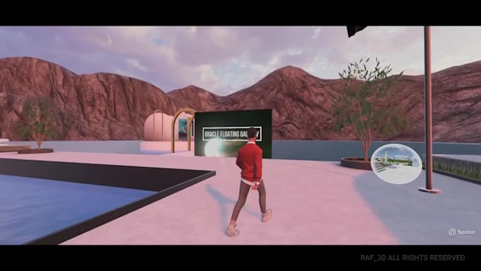 Build your space on spatial metaverse by Raf_3d | Fiverr