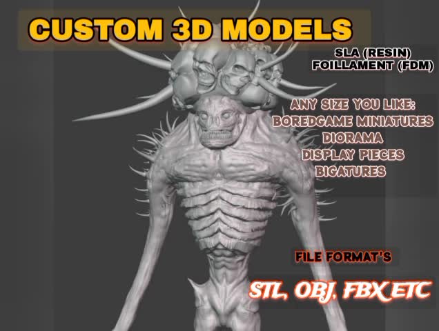 Sculpt quality character model for dnd, 3d printing, miniatures or ...