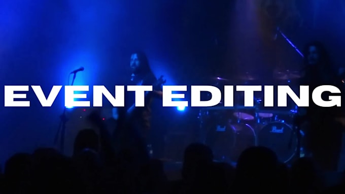 Do video editing for your event by Kraaav | Fiverr