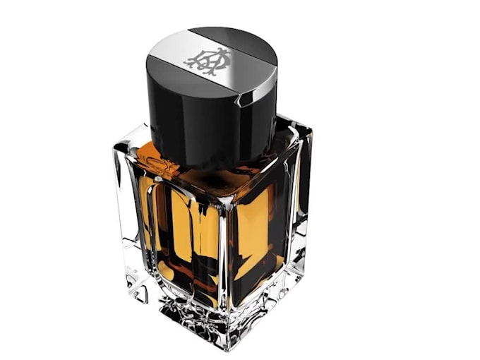 Render 3d perfume model, 3d fragrance design, cgi cosmetic animation ...