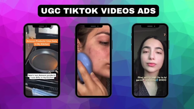 Create tik tok video ads, ugc tiktok ads, dropshiping tiktok ads by Laibaamanat | Fiverr