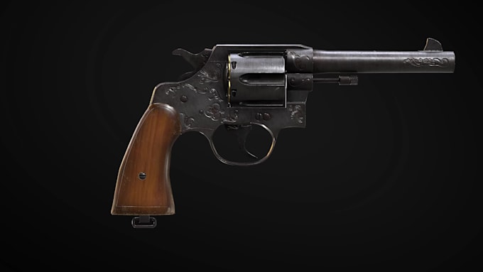 Create 3d game assets, weapon model, sword model unreal engine, unity game