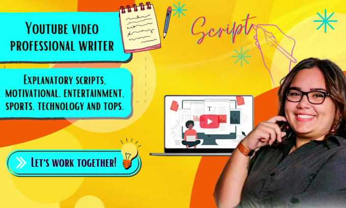 Research and write your youtube video script by Andreemour | Fiverr