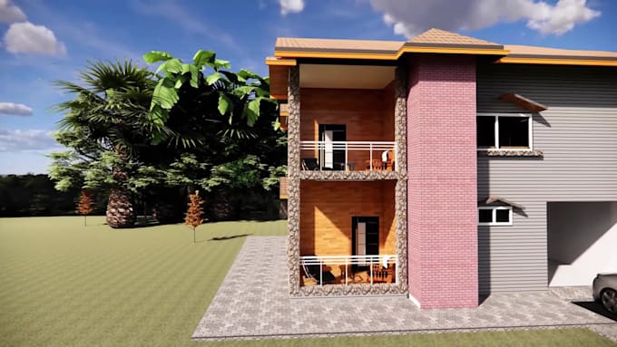 Do revit auto cad 2d 3d floor plan interior exterior design by Shahadat1803 | Fiverr