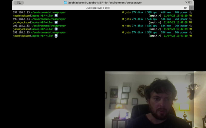 Create a custom shell prompt or script to meet your specs by ...