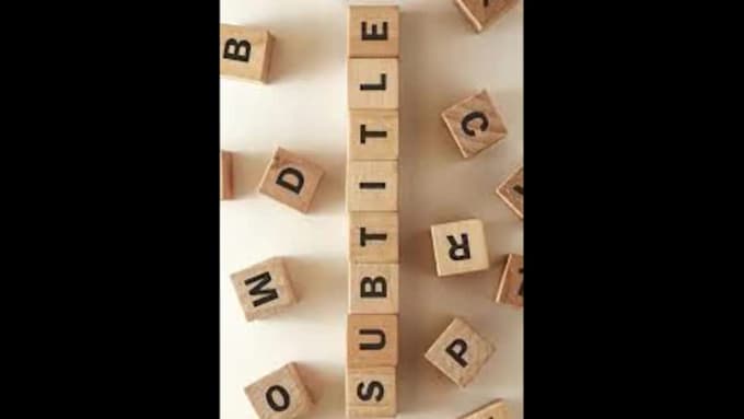 Deliver professional subtitles for you by Kimsongyi | Fiverr