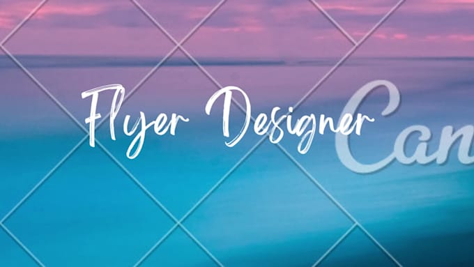Create smart flyer design on canva in 12 hours by Sumramaqbool | Fiverr