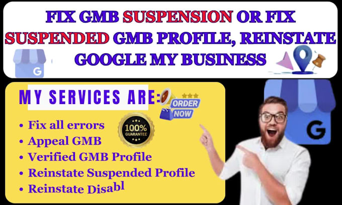 Fix google my business suspended gmb reinstate my business profile suspension by Oluwatumise1 ...
