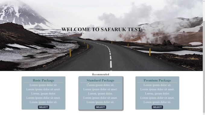 Design modern responsive website by html, css, bootstrap and js by Simplexidden | Fiverr