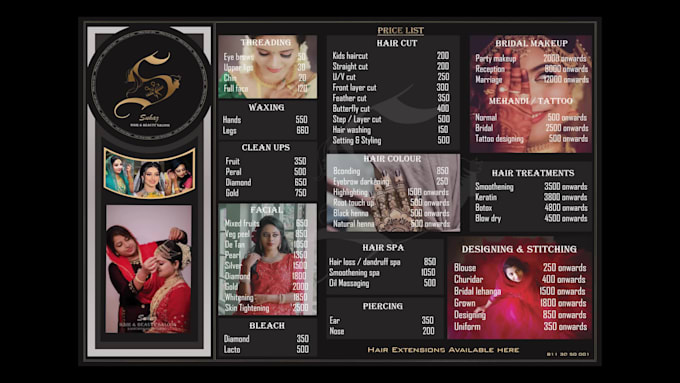 Logo designing , video edithing , vfx ,photo manupulation , poster ...