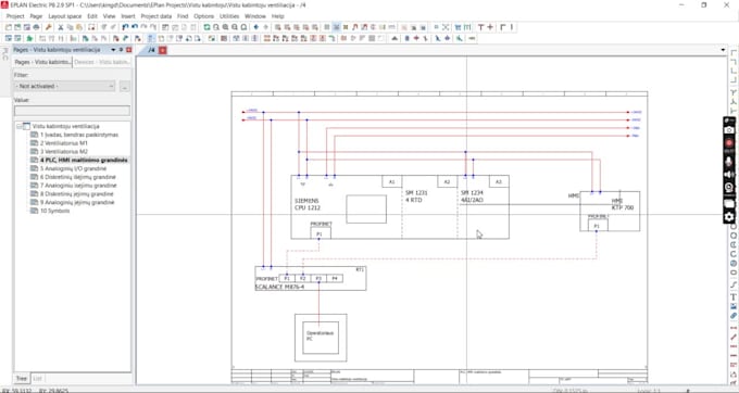 Design electrical schematics using autocad and eplan by Farazjamal92 | Fiverr