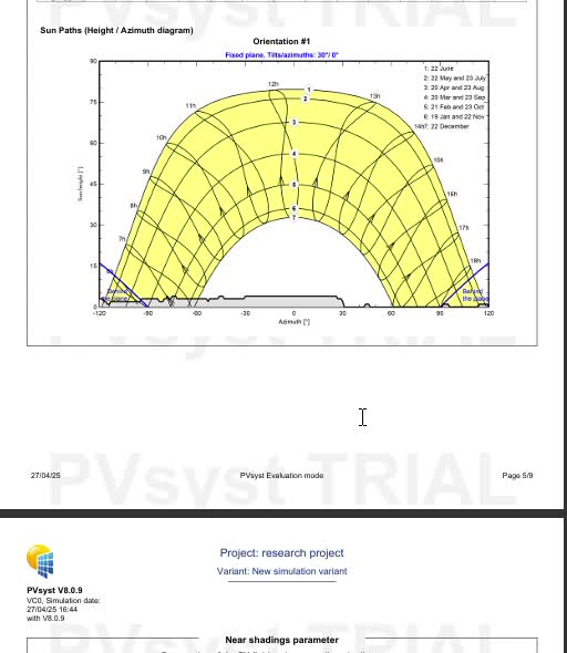 Simulate and design a solar power system and reports using pvsyst ...