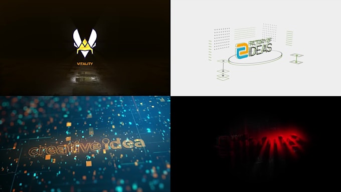 Create custom logo animation 4k by Factoryofidea | Fiverr