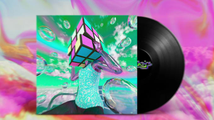 Make a cool 3d album cover by Wrowers | Fiverr