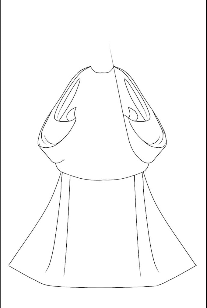 Rendered 3d fashion croquis by Zenith_bonkers | Fiverr