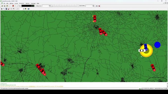 Help you in sumo simulation for traffic optimization by Drali2024 | Fiverr