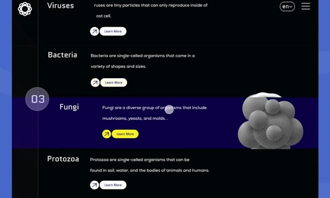 Do 3d interactive website scroll animation lottie threejs gsap spline 3d website by Musa_bless ...
