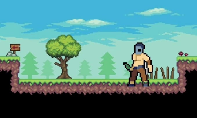 Create 8bit 16bit 2d pixel art animation, pixel sprite rpg character for 2d game by Daveman22 ...