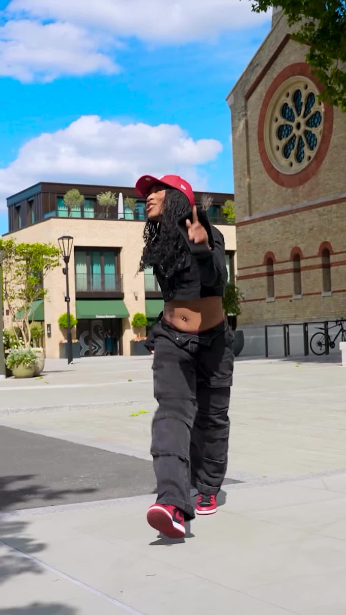 Perform choreography gospel, afrobeat shuffle, tiktok group, african ...