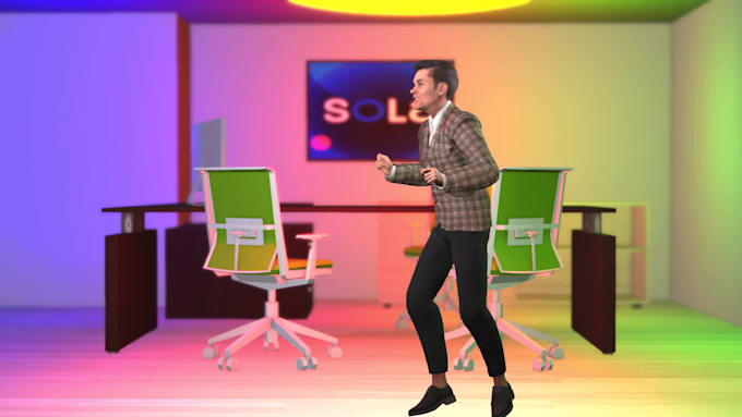 3d realistic character animation, fictional, dance video by Animox ...