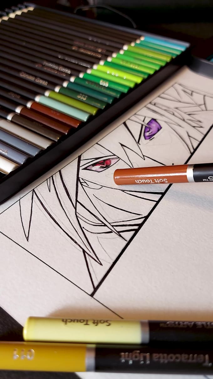 Draw portrait, pencil sketch or anything with sincerity by Earthen424 ...