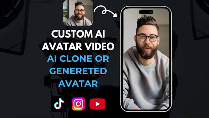 Make a professional ai avatar social media video by Vortexmagic | Fiverr