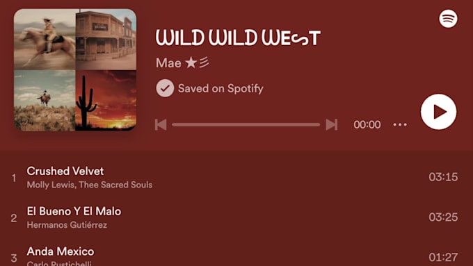 Make you a themed playlist by Maepebbles | Fiverr
