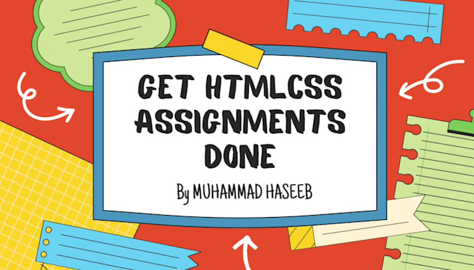 Complete html css assignments by Mhaseeb611 | Fiverr