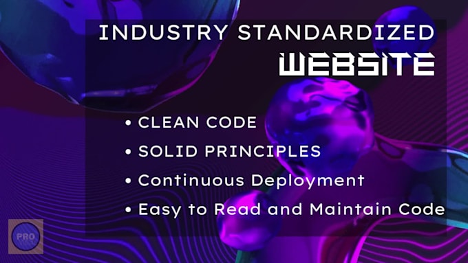 Develop and host a professional react js business website by Pro_tech ...