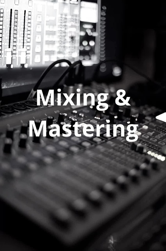 Be your professional mixing and mastering engineer by Misigaromedia ...